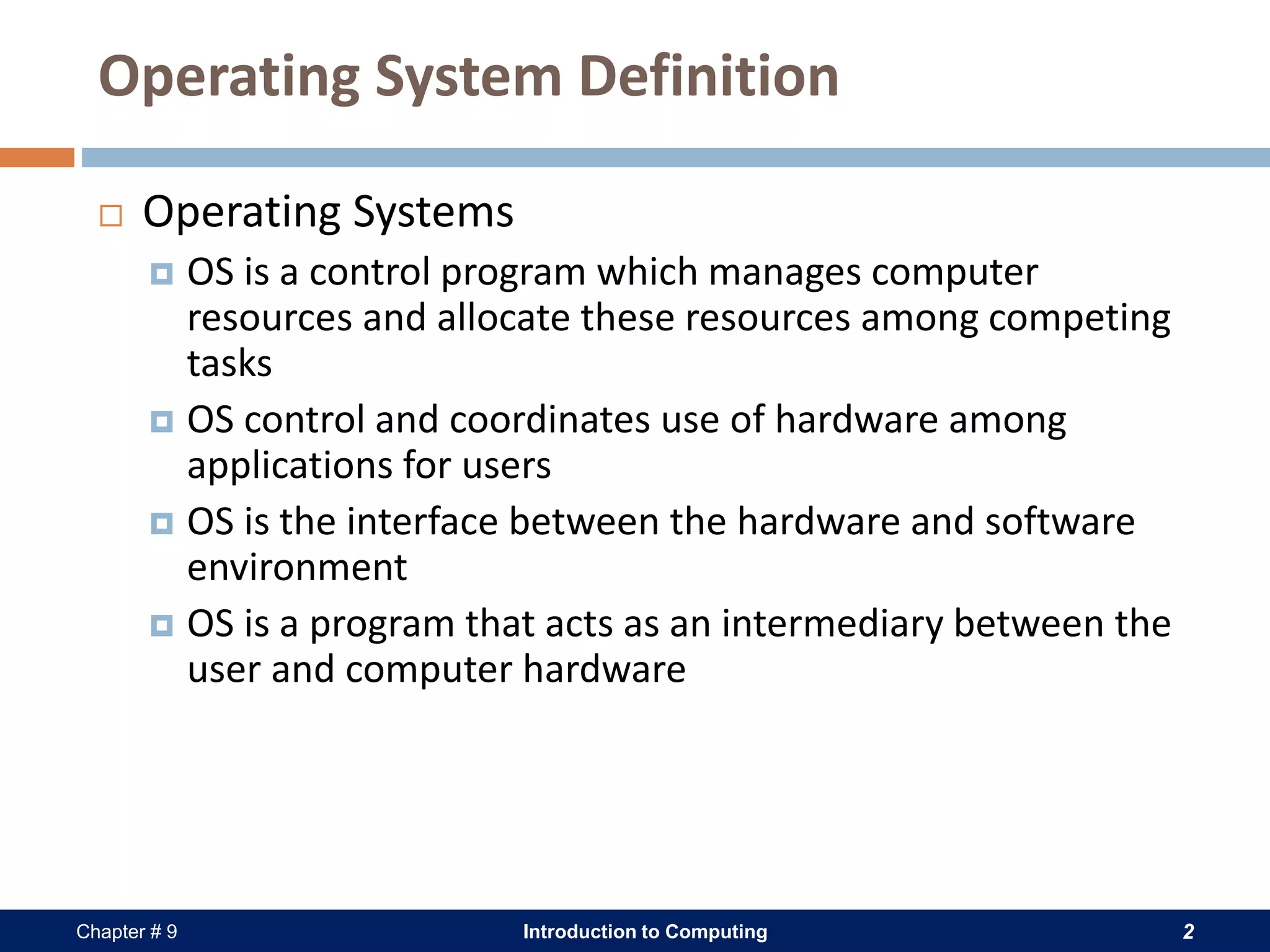 Itc chapter # 9 | PPTX