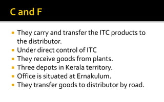 Itc cigarette distribution channel | PPTX