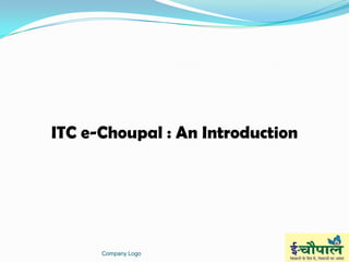 Itc e - choupal-ppt-final | PPTX