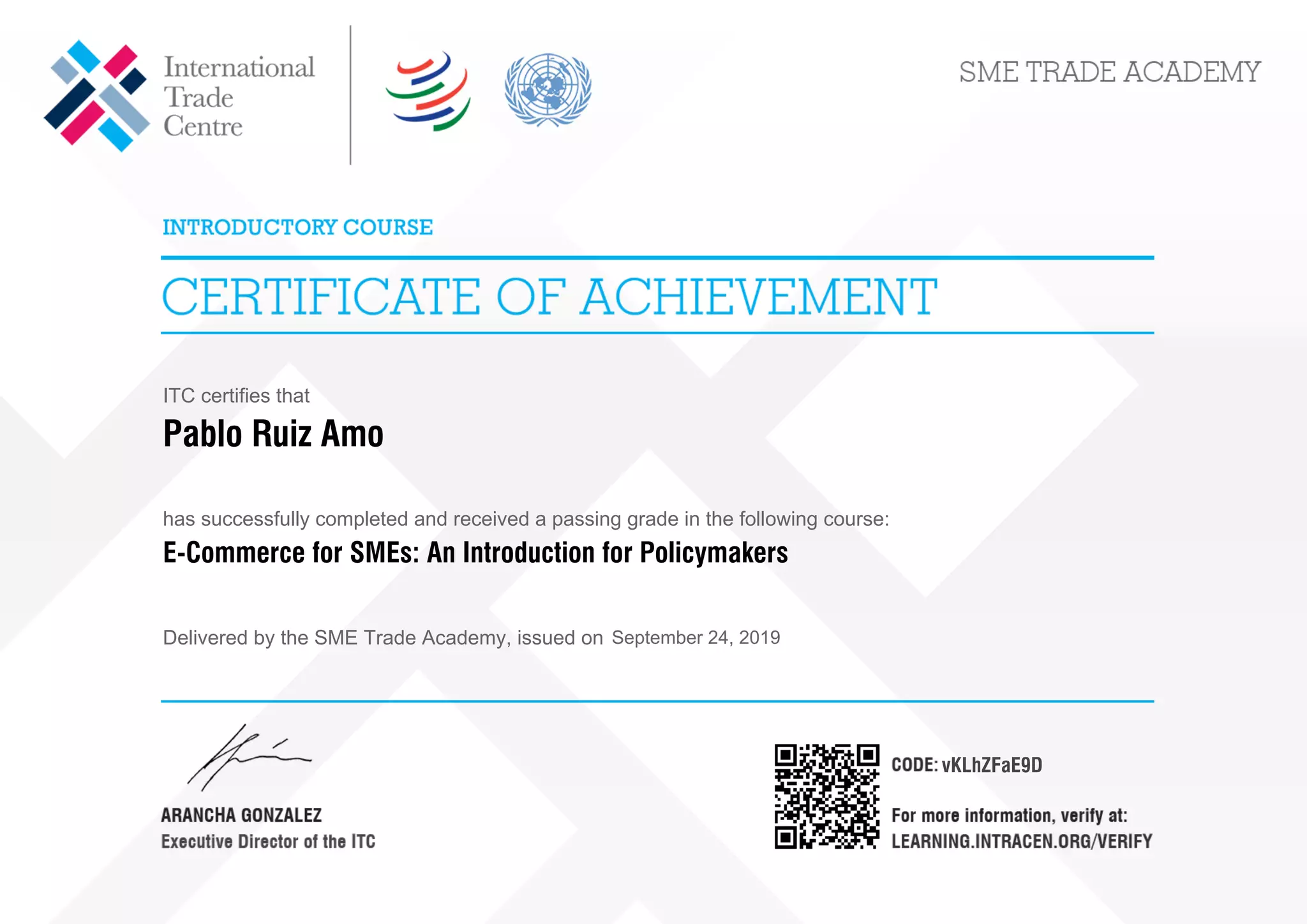 ITC - E-Commerce for SMEs An Introduction for Policymakers - Pablo Ruiz ...