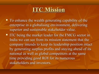 ITC - FMCG | PPT