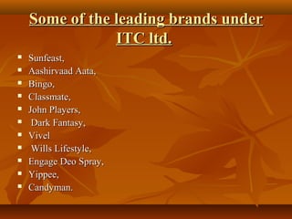 ITC - FMCG | PPT
