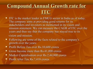 ITC - FMCG | PPT