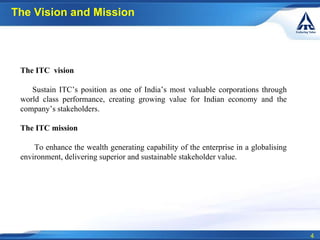 ITC Ltd- FMCG - Marketing Managemnt | PPTX