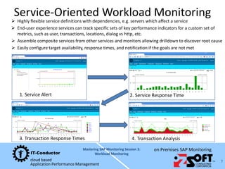 Mastering SAP Monitoring - Workload Monitoring | PDF