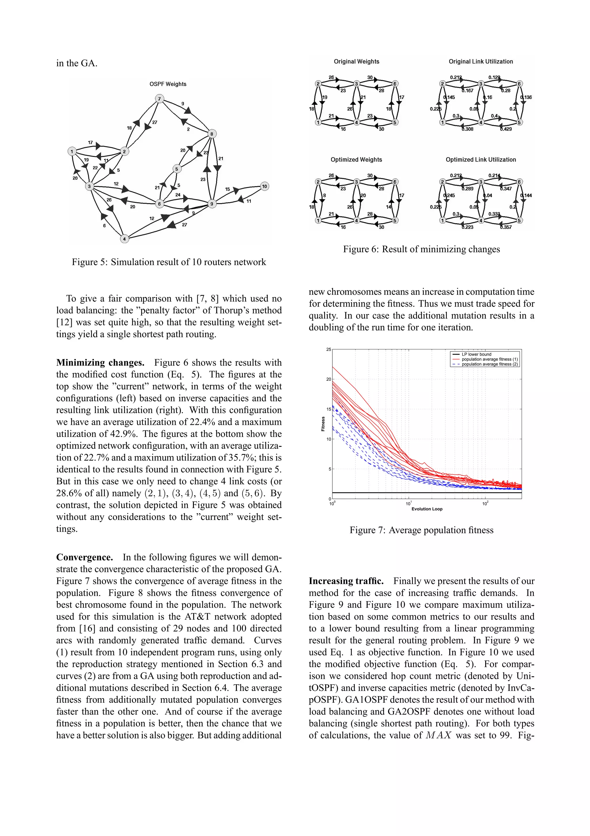 An Alternative Genetic Algorithm To Optimize Ospf Weights Pdf Computer Networking Computing
