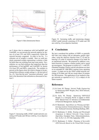 An Alternative Genetic Algorithm to Optimize OSPF Weights | PDF | Computer Networking | Computing