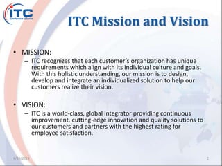 ITC vission and mission | PPT