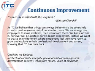 ITC vission and mission | PPTX