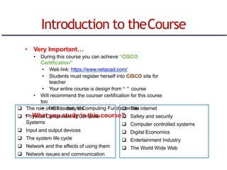 ITC - W1 - The Role of ICT in daily life.pptx