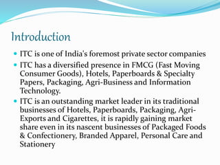 Strategy Analysis of ITC Cigarettes | PPTX