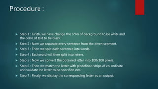Image to Text Converter | PPTX