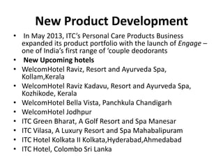 ITC Marketing mix and company overview | PPTX