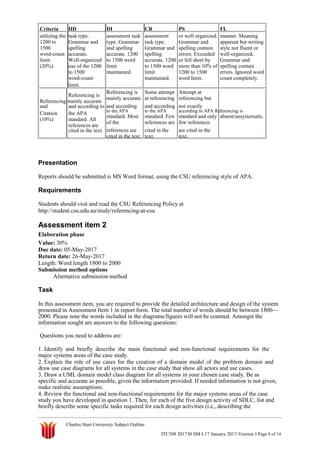 Itc508 objective modelling | PDF