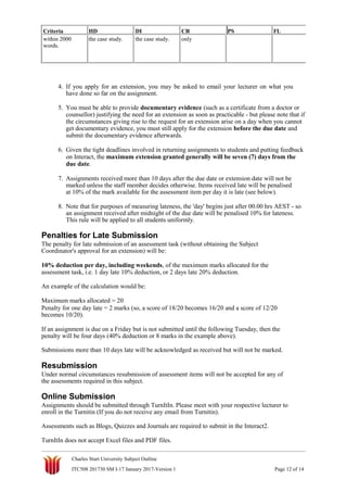 Itc508 objective modelling | PDF