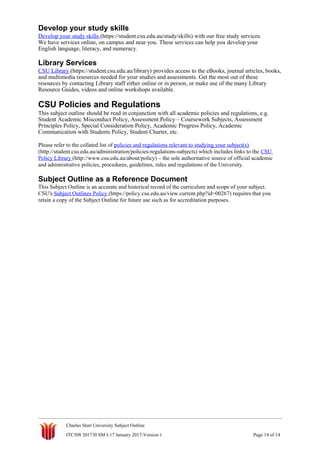 Itc508 objective modelling | PDF