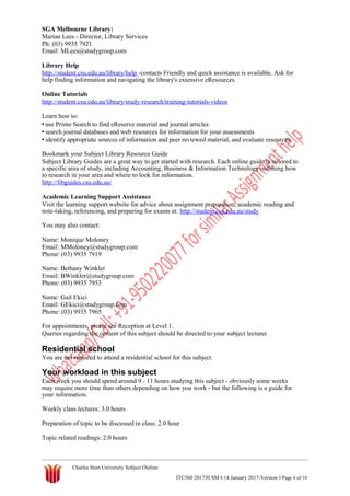 Itc560 201730 sm_i-14_january_2017-version_1 | PDF