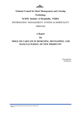 It cad&cam report | PDF
