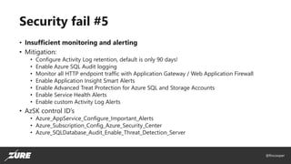 IT Camp 19: Top Azure security fails and how to avoid them | PDF ...