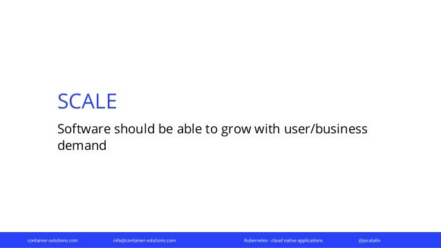 Kubernetes Cloud Native Application Orchestration Catalin Jora