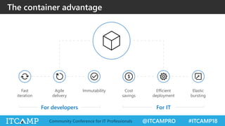 ITCamp 2018 - Florin Loghiade - Containers in Azure - An Infrastructure perspective | PDF ...