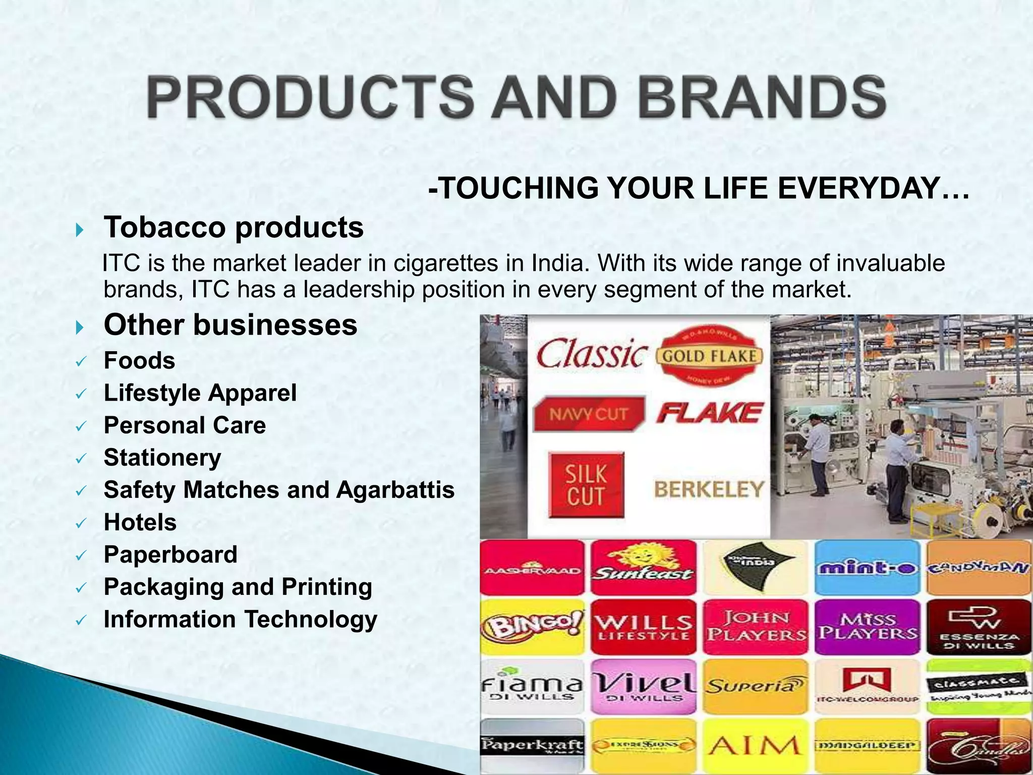 Itc and its management principle | PPTX