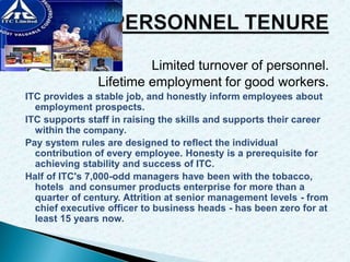 Itc and its management principle | PPTX