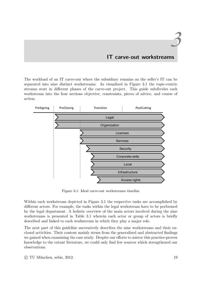 IT Carve-Out Guide by TUM university | PDF