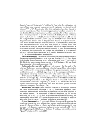 IT Carve-out Projects: Towards a Maturity Model | PDF | IT and Internet ...