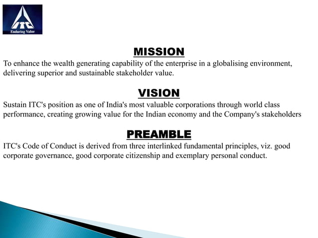 Itc audit report 2018 | PPTX | Business Accounting & Finance | Business