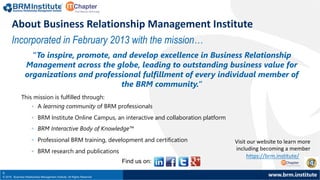 Business Relationship Management Executive Brief | PDF
