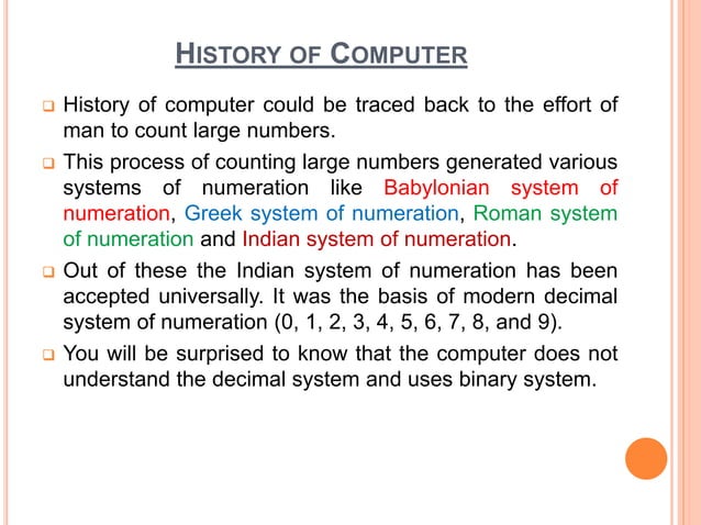 INTRODUCTION TO COMPUTING OR FUNDAMENTAL COMPUTING | PPT