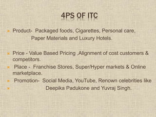 Presentation on Itc | PPT