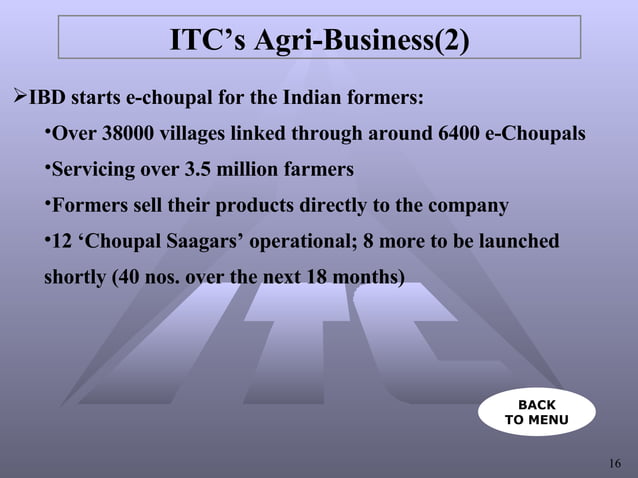 Itc-company profile | PPT
