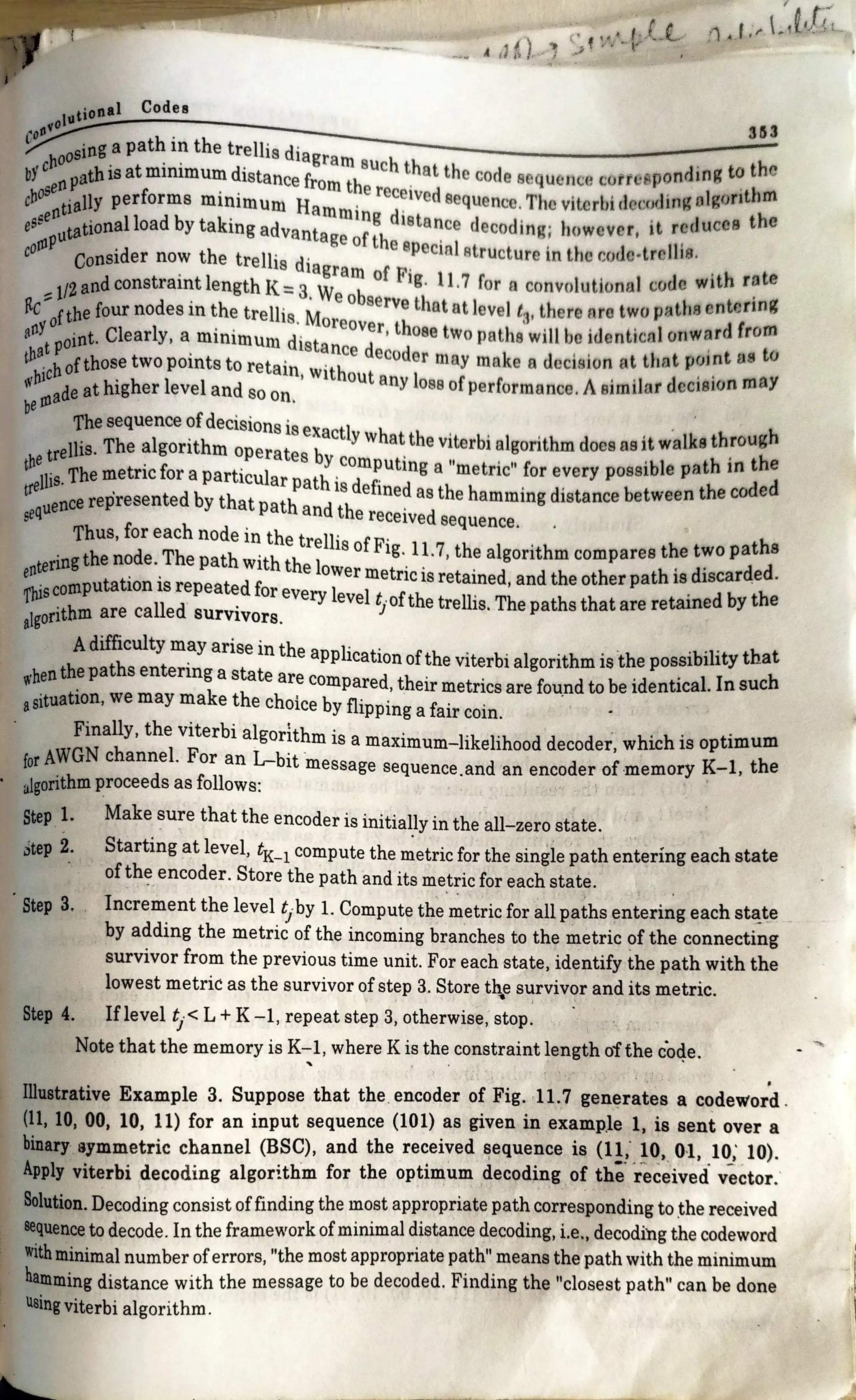 Convolutional Code in Information Theory | PDF