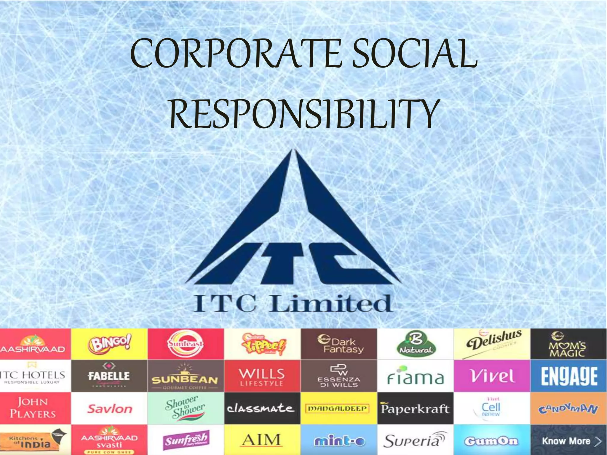 ITC LTD. - CSR | PPTX