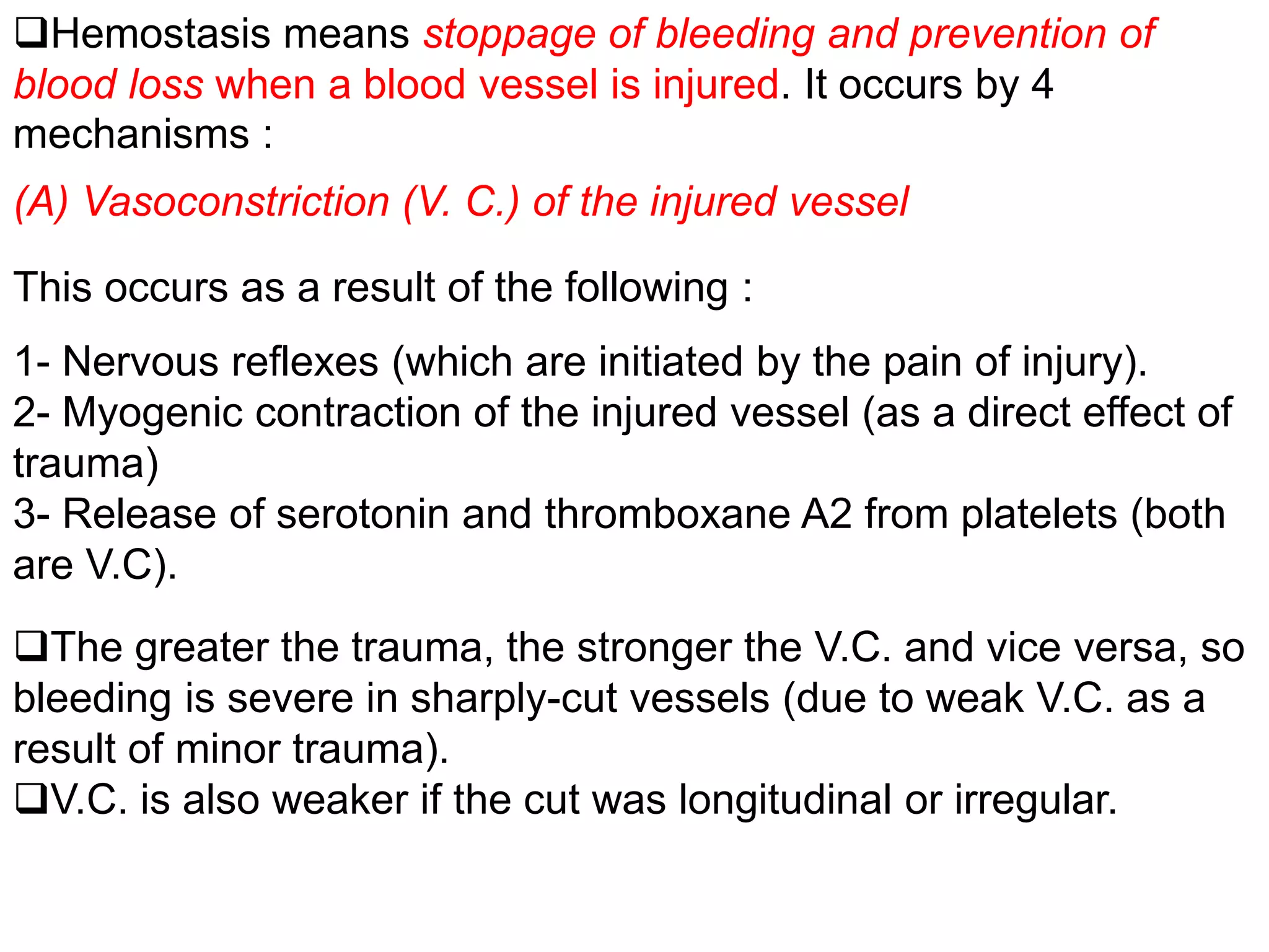 Hemostasis and blood_coagulation | PPT