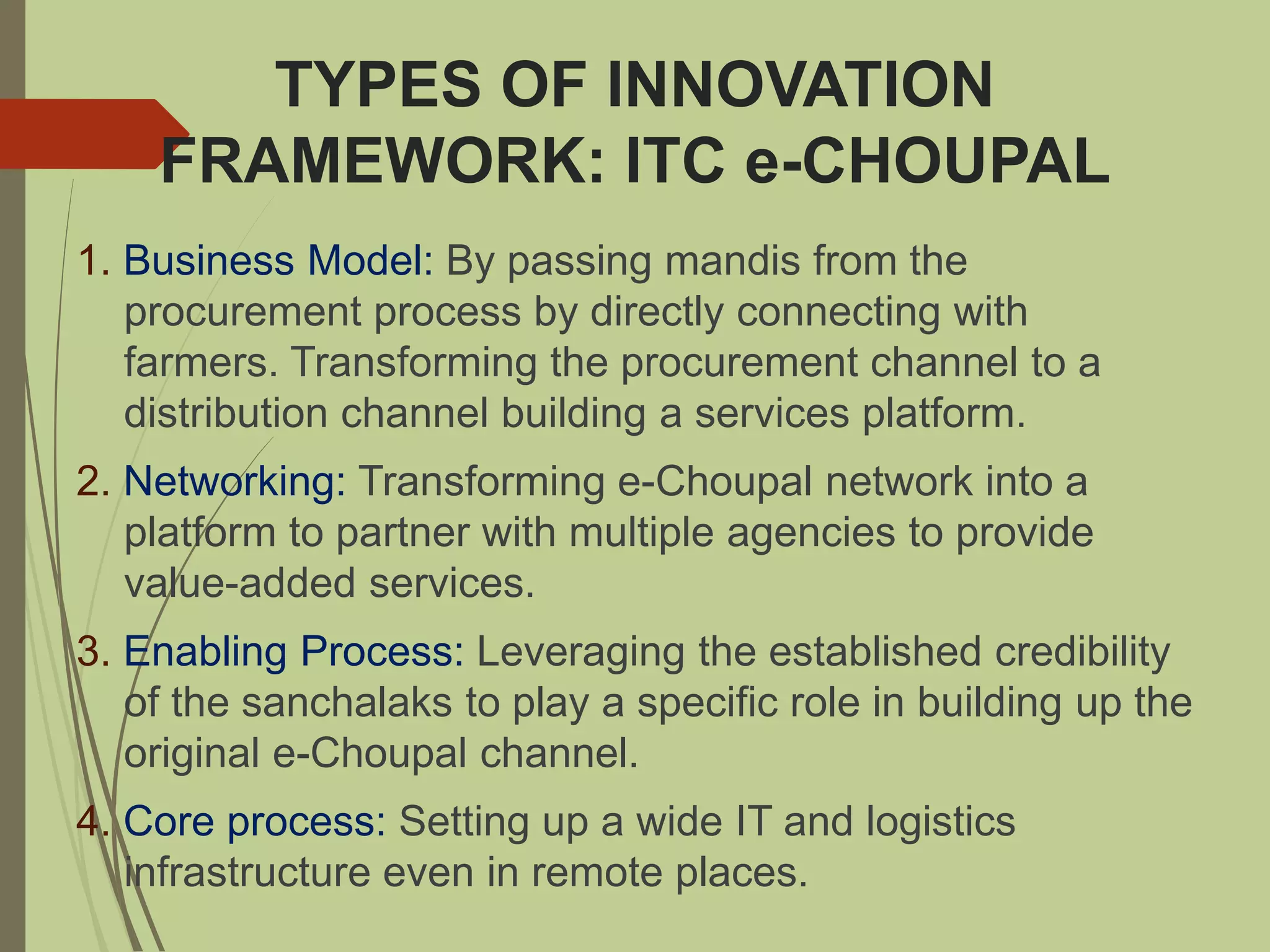 ITC e Choupal | PPTX