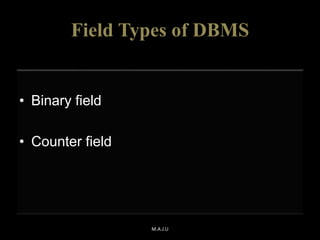 Database Management System | PPTX