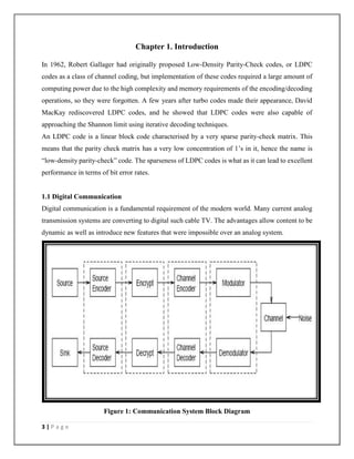 LDPC Encoding and Hamming Encoding | PDF