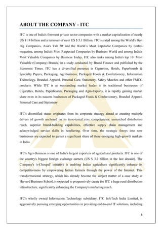 ITC Financial Report | PDF