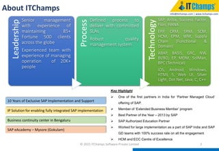 ITChamps - Application Management Services | PPTX