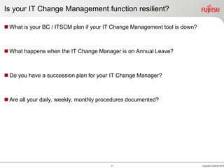 It Change Management and Business Continuity in a as-a-service world | PDF