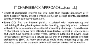 It chargeback approach | PPT