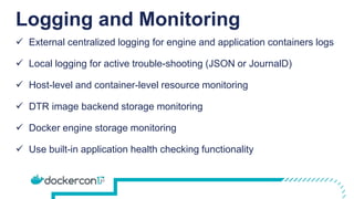 The Enterprise IT Checklist for Docker Operations | PPT