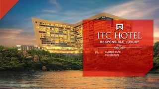 Service marketing mix of ITC hotel | PPTX