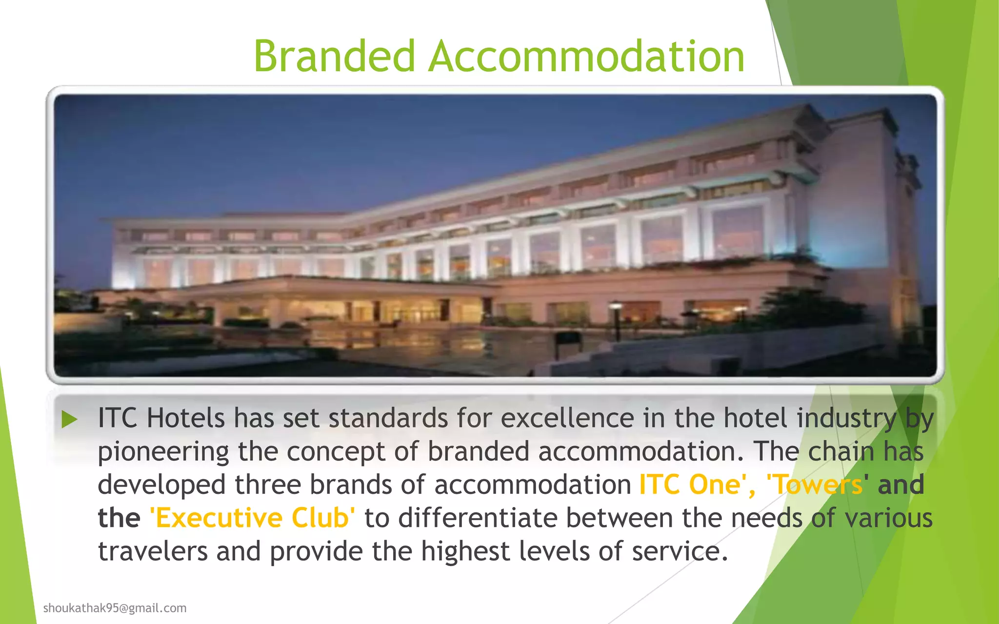 ITC Hotels & LEED Platinum certification | PPTX