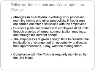 ITC hr policies | PPTX