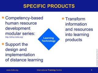 International Training Centre of the ILO | PPT | Business | Business ...