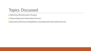 Introduction to Information Channel | PDF | Programming Languages | Computing